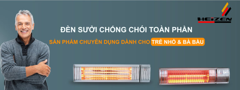 Đèn sưởi nhà tắm cao cấp nhất thị trường - Heizen
